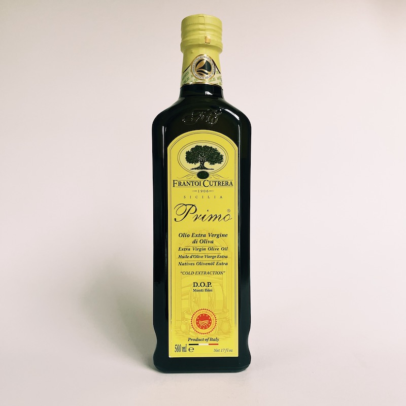 Extra Virgin Olive Oil Primo Tonda Iblei DOP Frantoi Cutrera 500 ml